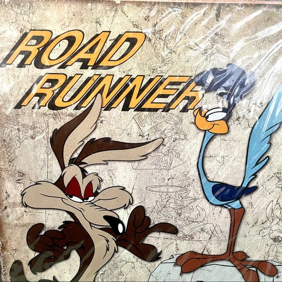 Warner Bros. | Wall Decor | New Road Runner And Wile E Coyote Metal ...